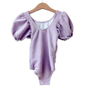 Cotton On | Swim | Cotton On Girls Swim Puff Sleeve One Piece Lilac ...